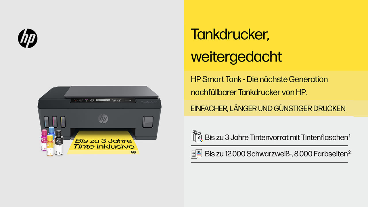 HP Smart Tank Plus 555 Thermal Inkjet kaufen | MediaMarkt