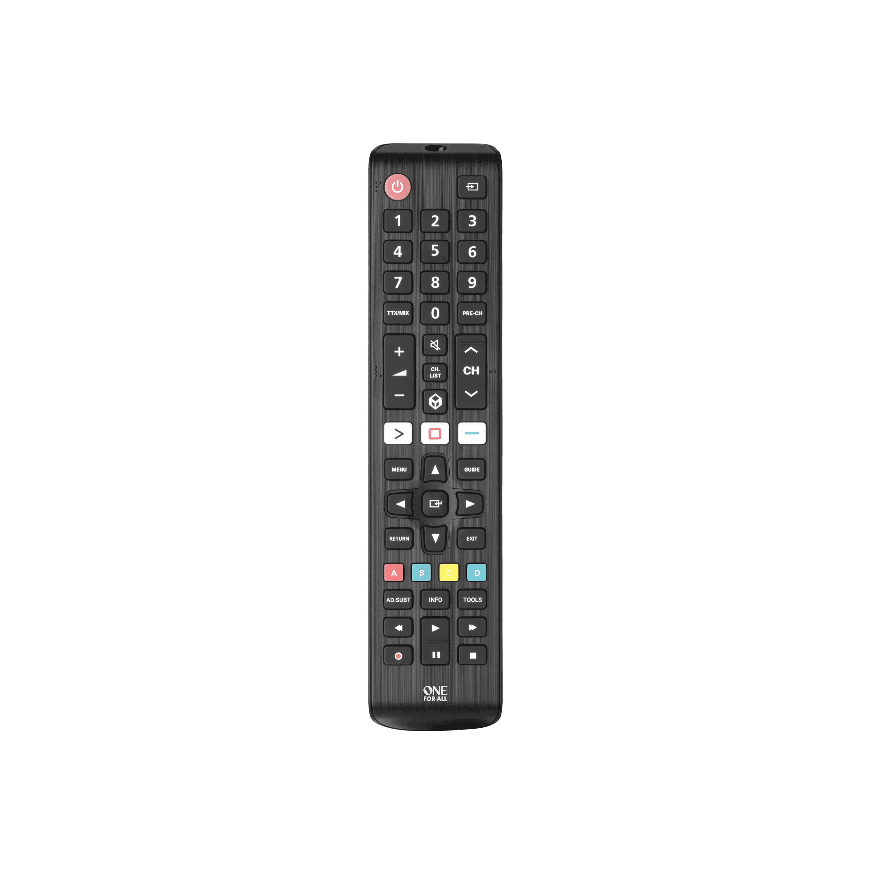 ONE FOR ALL URC4910 TV-Ersatzfernbedienung | MediaMarkt ONE FOR ALL URC4910 TV-Ersatzfernbedienung | MediaMarkt
