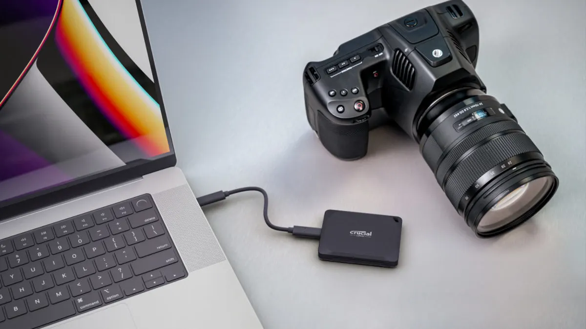 Externe Crucial® SSDs: Deine Dateien sicher im Gepäck