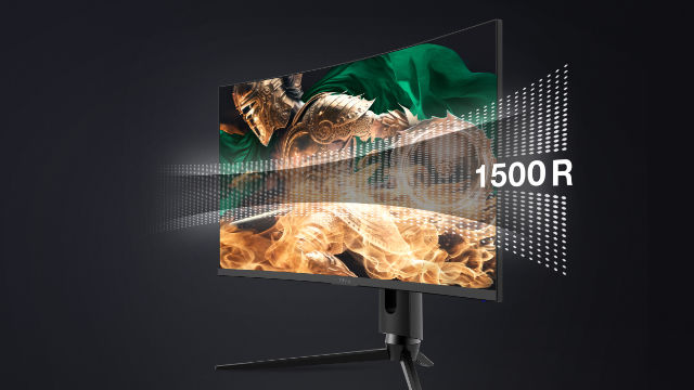 PEAQ PMO G271-CQK 27 Zoll WQHD Gaming Monitor (1 ms Reaktionszeit, 165 ...