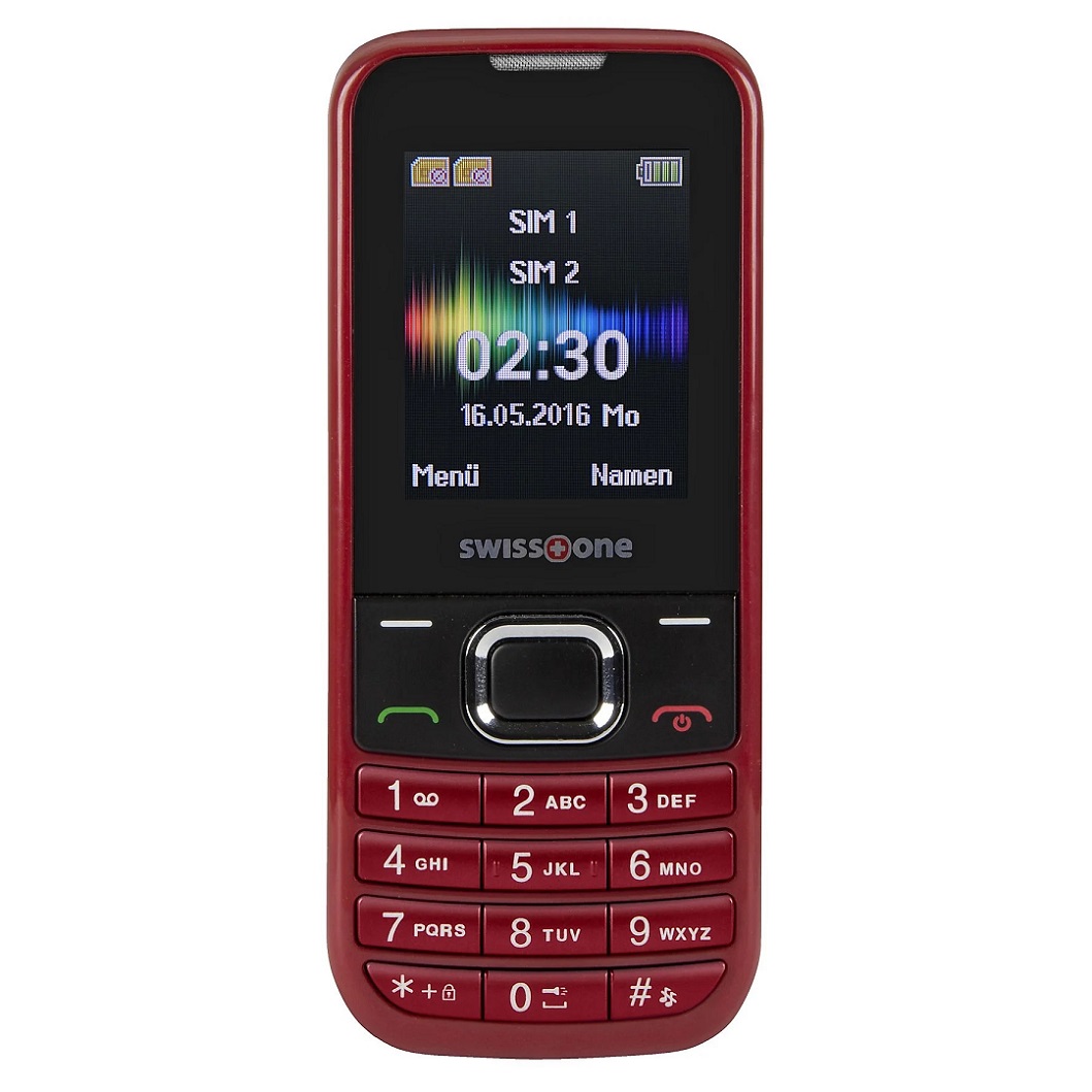 SWISSTONE SC 230 Handy in Rot bei MediaMarkt