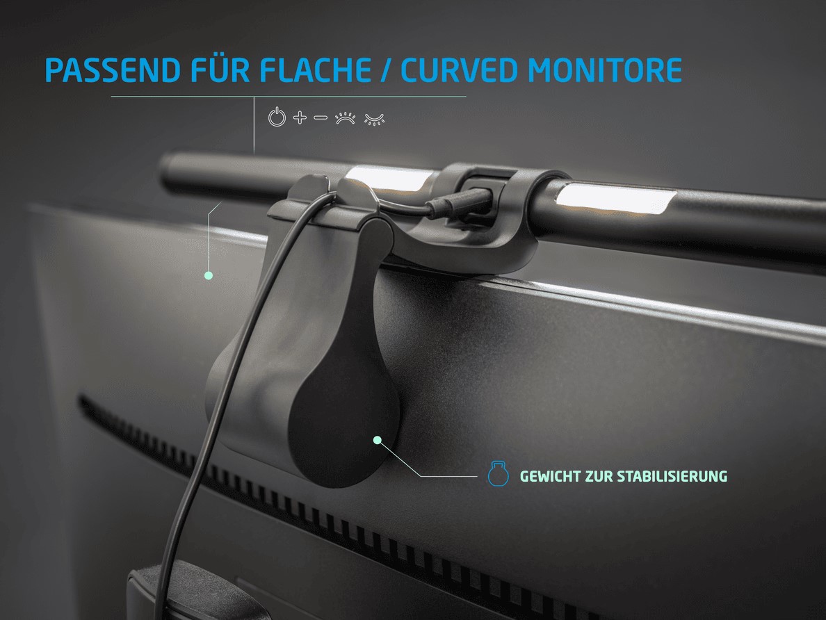 ISY IML 1000 LED Monitor-Lampe | MediaMarkt