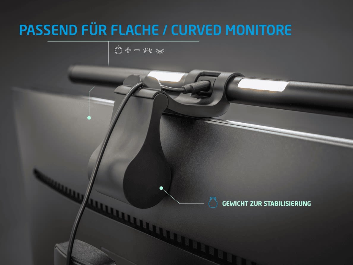 ISY IML 1000 LED Monitor-Lampe | MediaMarkt