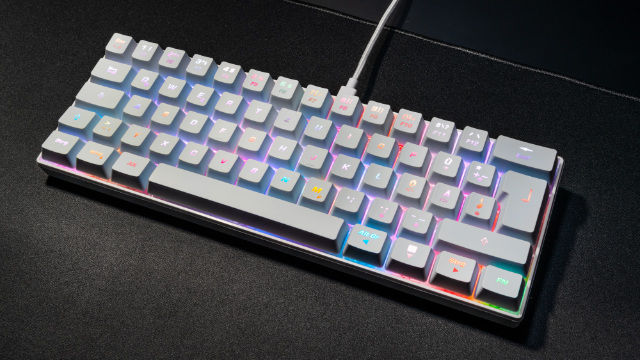 ISY IGK-5000-WT Mini Size, Gaming Tastatur , Mechanisch, kabelgebunden ...