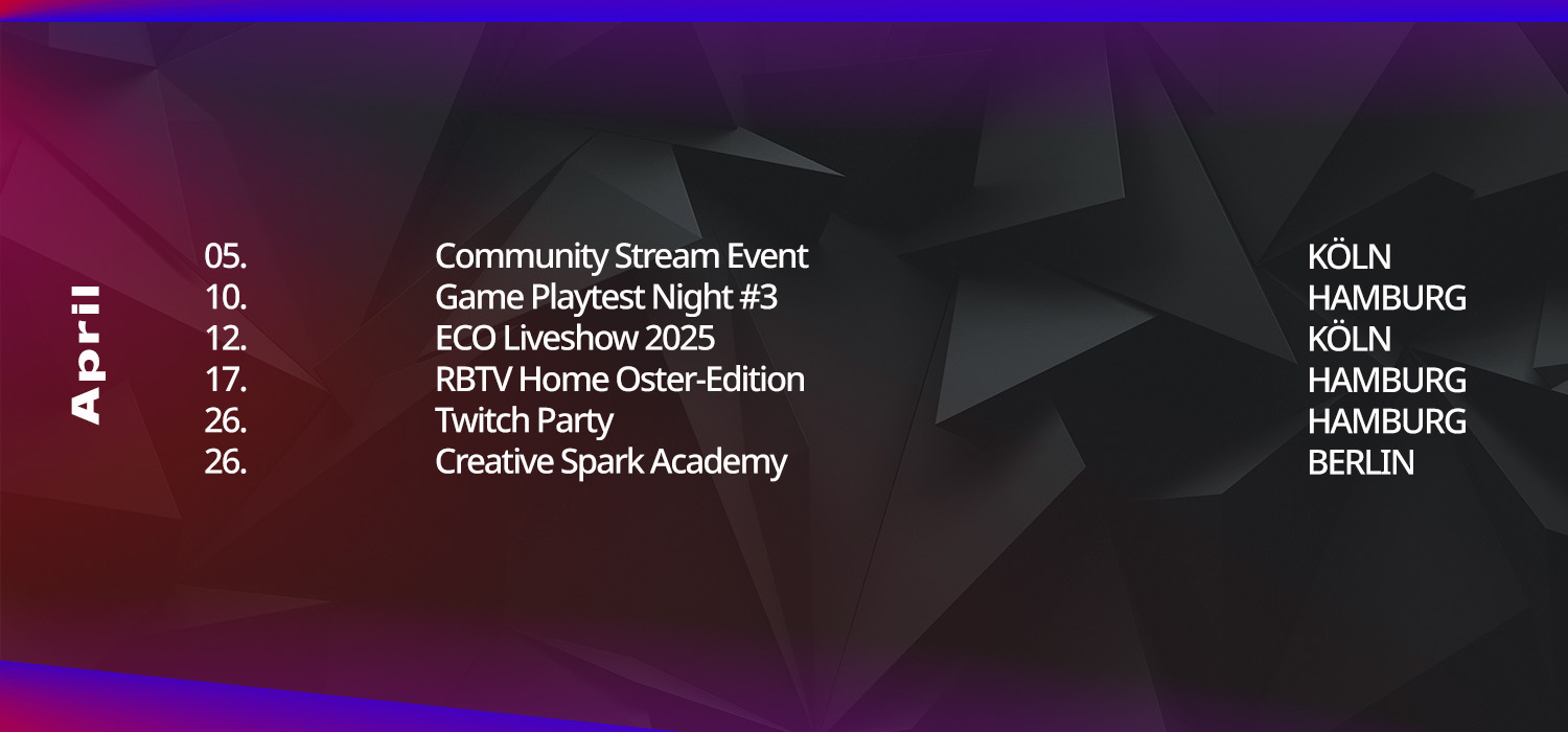 Events im XPERION - Die Gaming Location