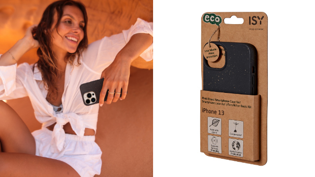 ISY ISC-6017, BioCase, Backcover, Apple, iPhone 13 Pro Max, Schwarz | MediaMarkt