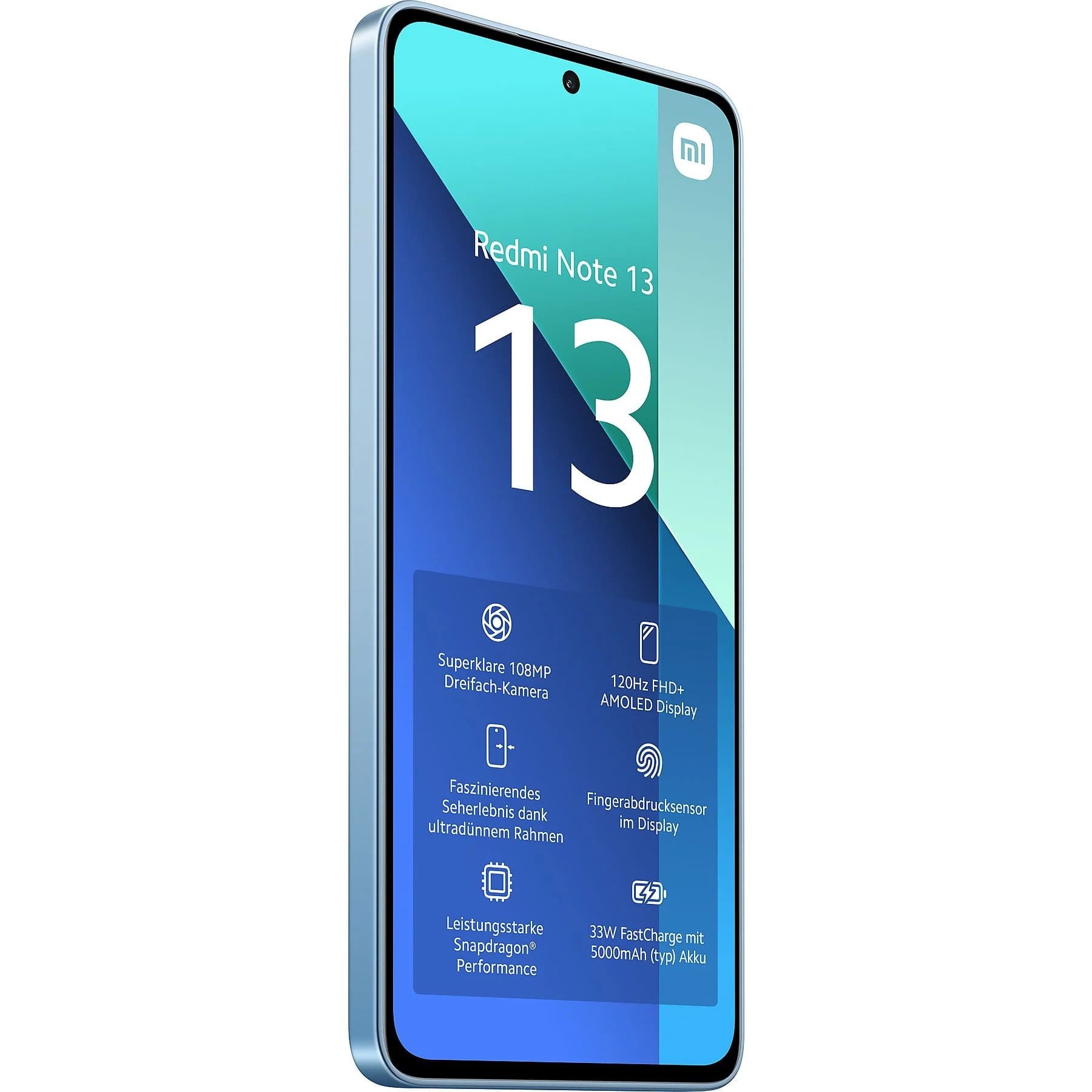 XIAOMI Redmi Note 13 128 GB Ice Blue bei MediaMarkt