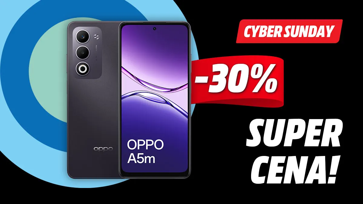 Cyber Monday w MediaMarkt: Smartfon OPPO A5m rekordowo tanio - sprawdź ...