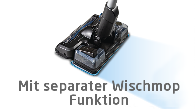 KOENIC KVR 25221 MOP Akkusauger mit Stiel, Wisch-Funktion | Saturn