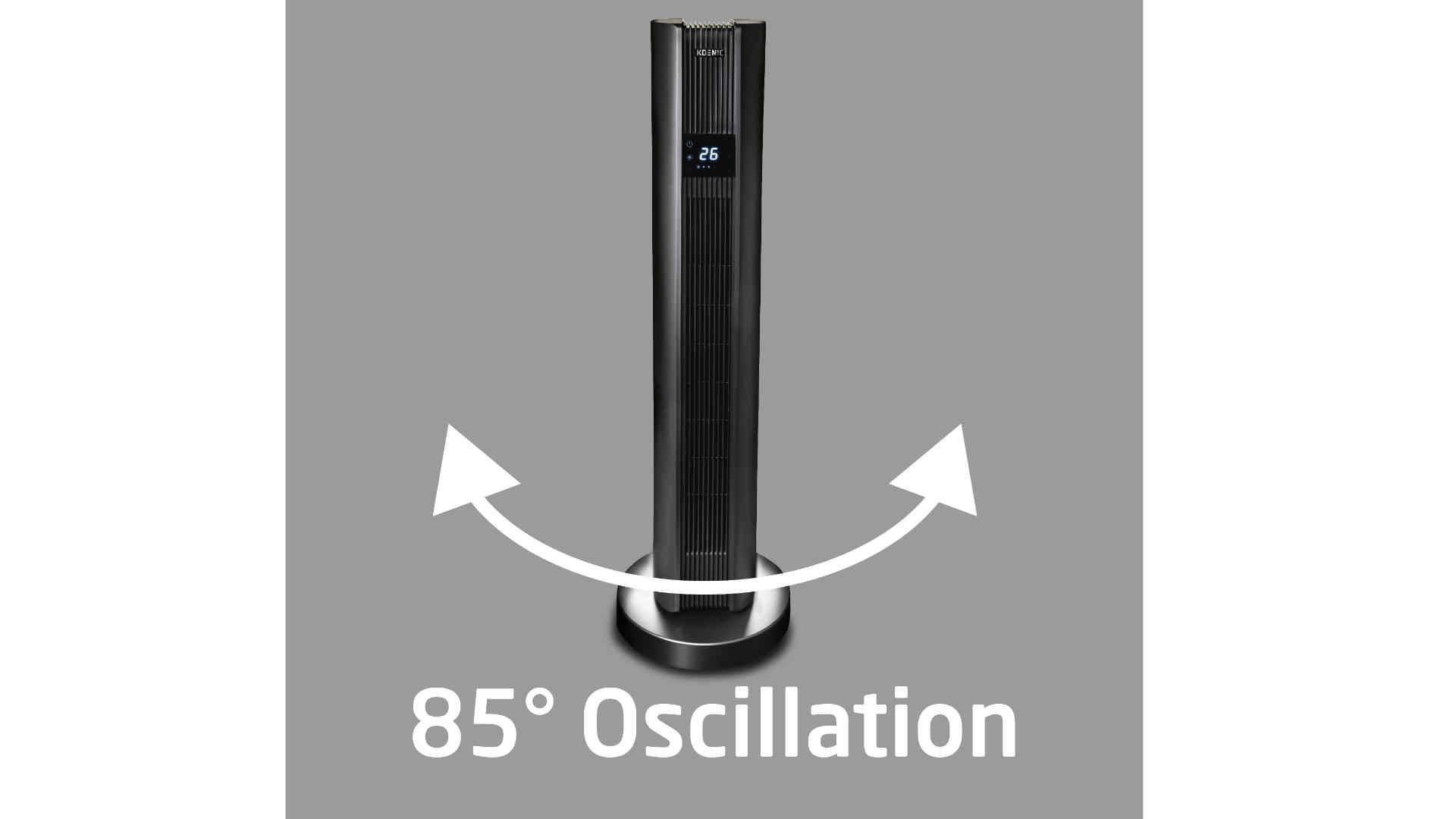 KOENIC KFH 20222 B Fan Heater with Humidifier kopen? | MediaMarkt