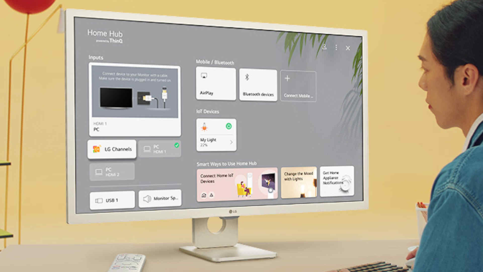 LG Smart Monitor 32SR50F-W | 31.5 inch - 1920 x 1080 (Full HD) - IPS ...