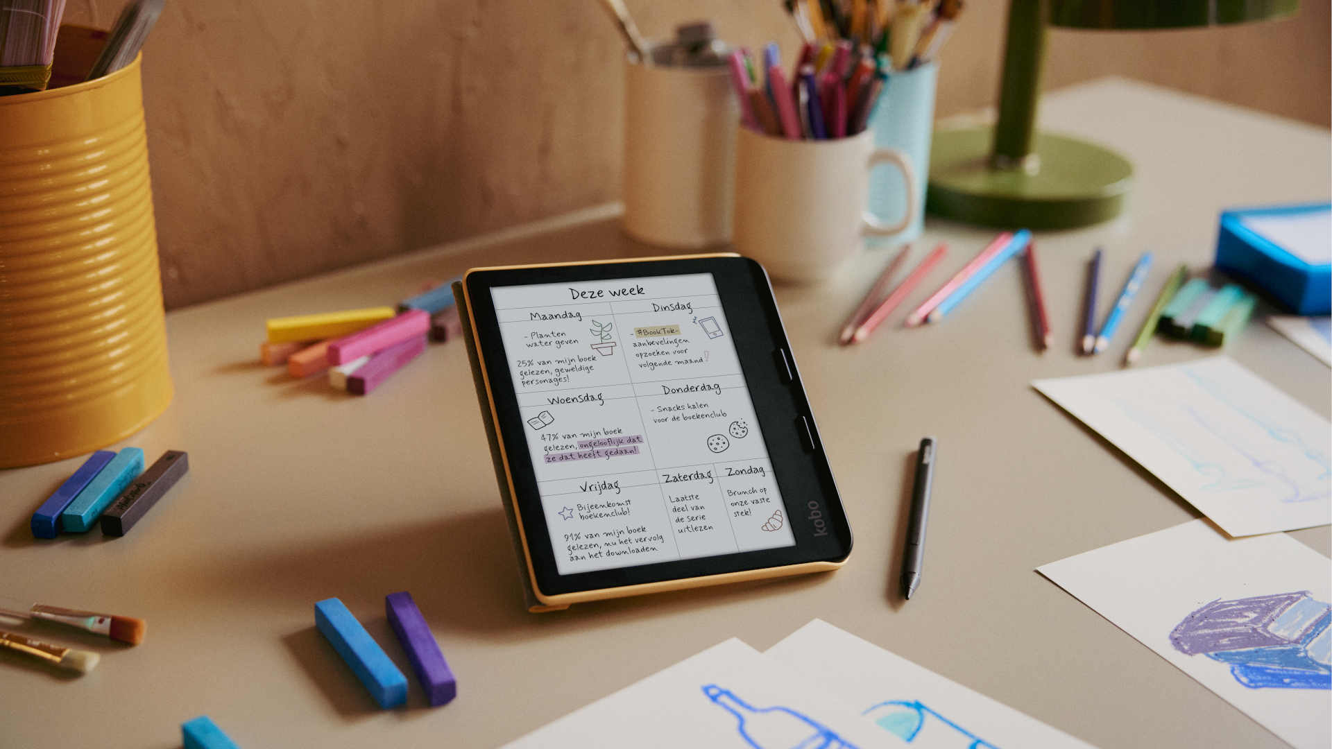 KOBO Clara Colour Zwart | 6 inch - 16 GB (ongeveer 12.000 e-books ...