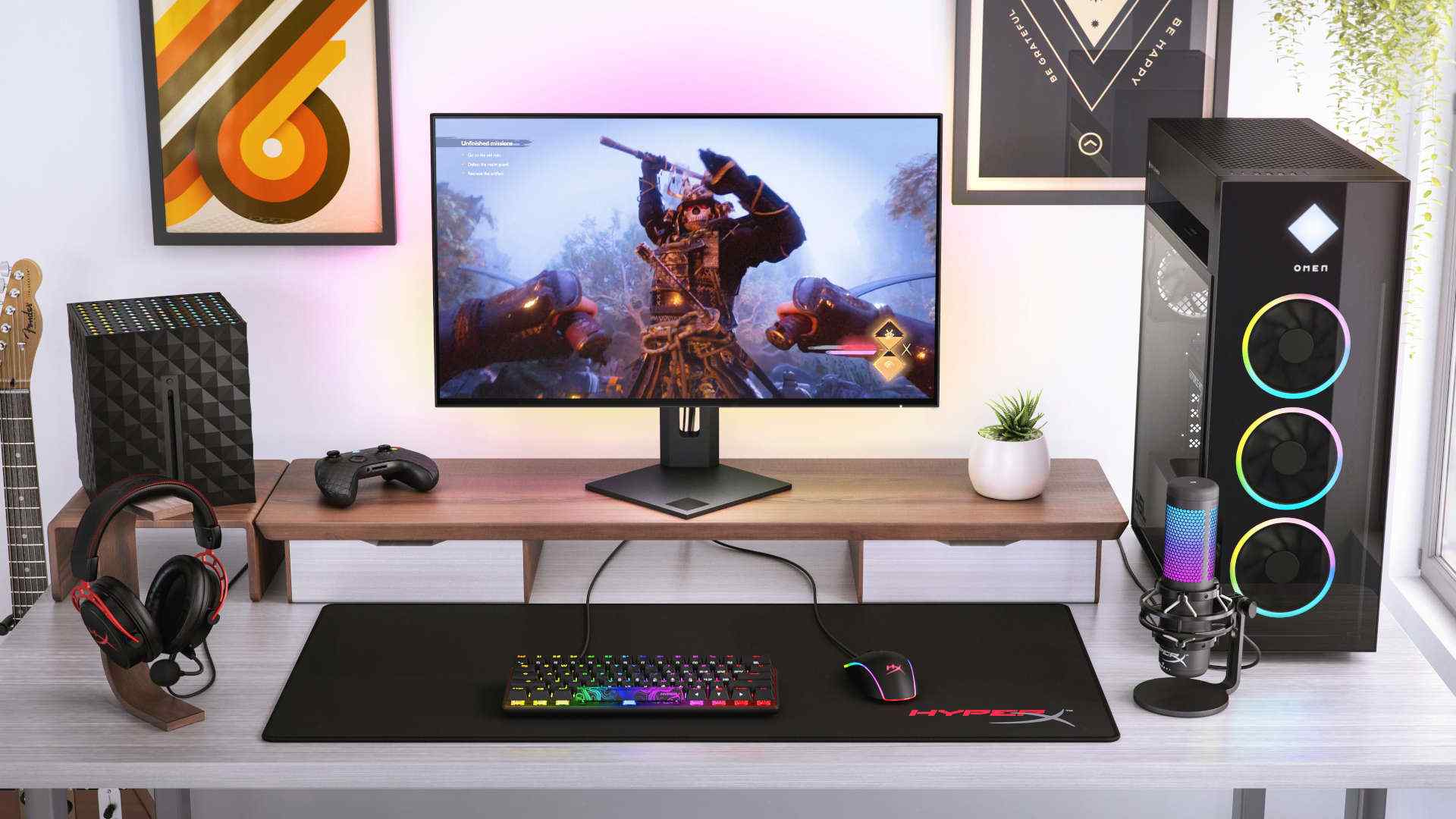 HP OMEN 27U - 27 inch - 3840 x 2160 (Ultra HD 4K) - 1 ms - 144Hz ...