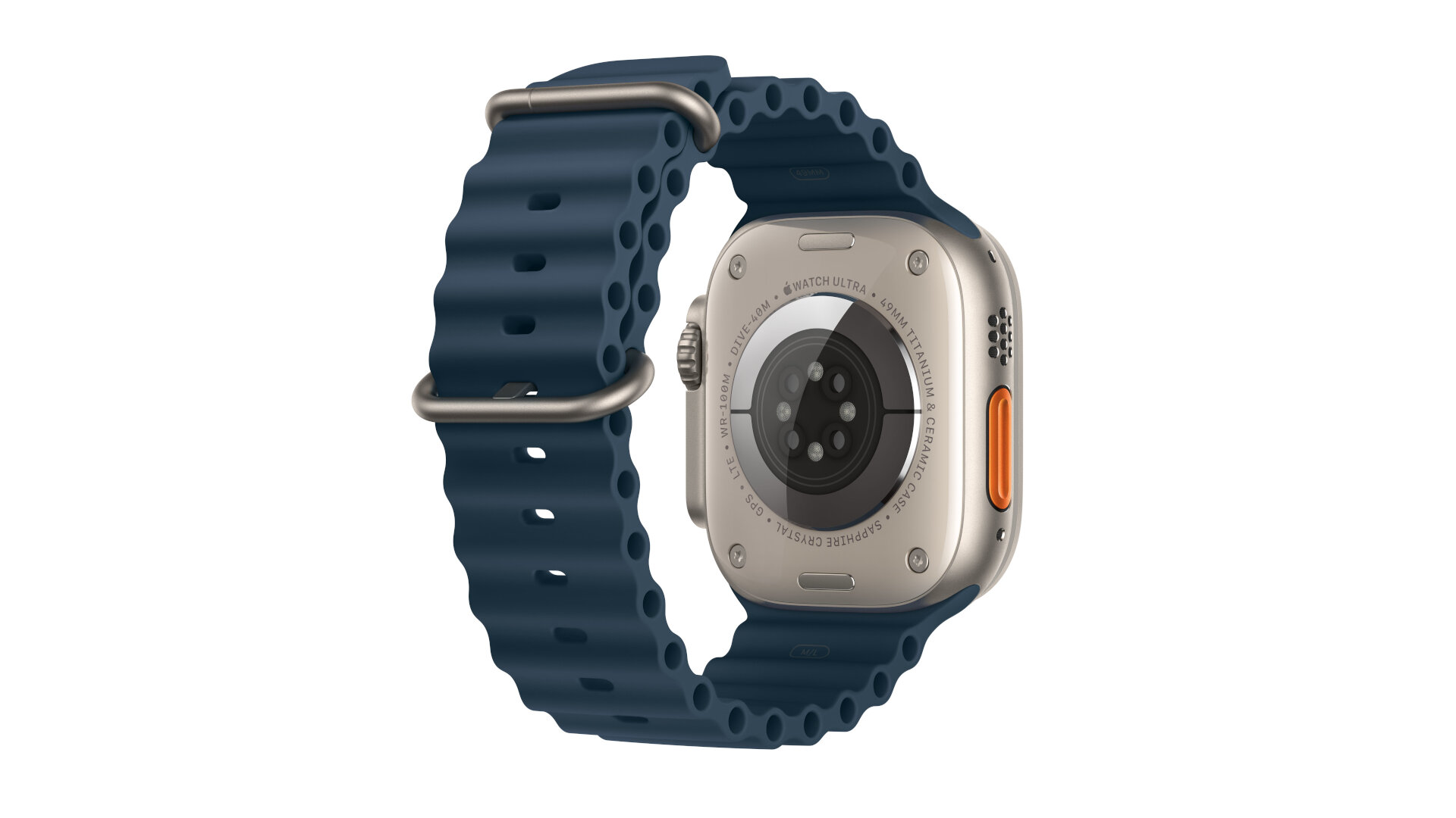 APPLE Watch Ultra 2 GPS + Cellular 49 mm Titanium Case/Blauwe Ocean ...