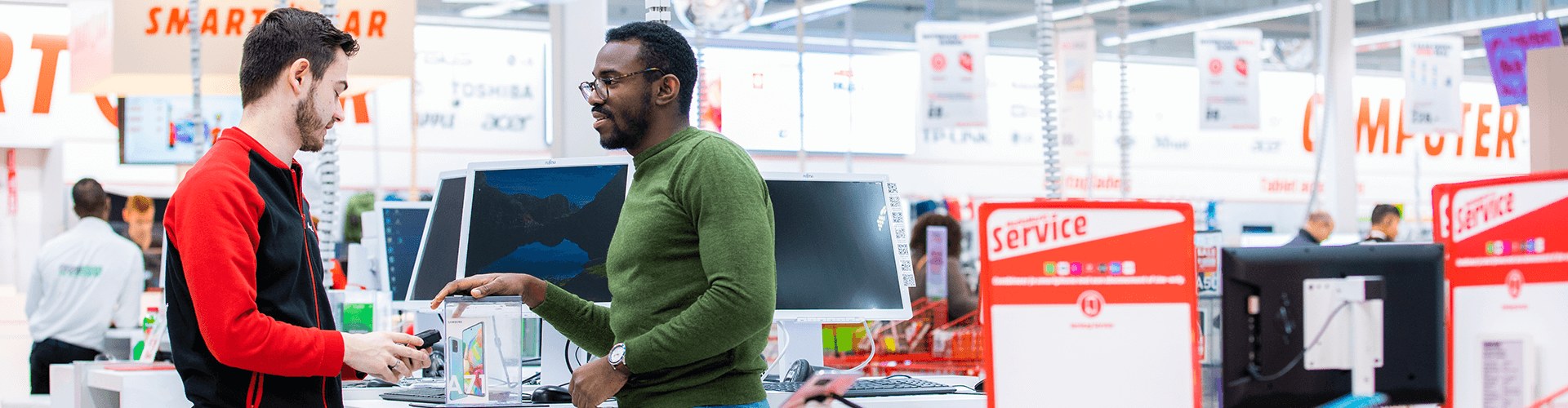 Services bij MediaMarkt