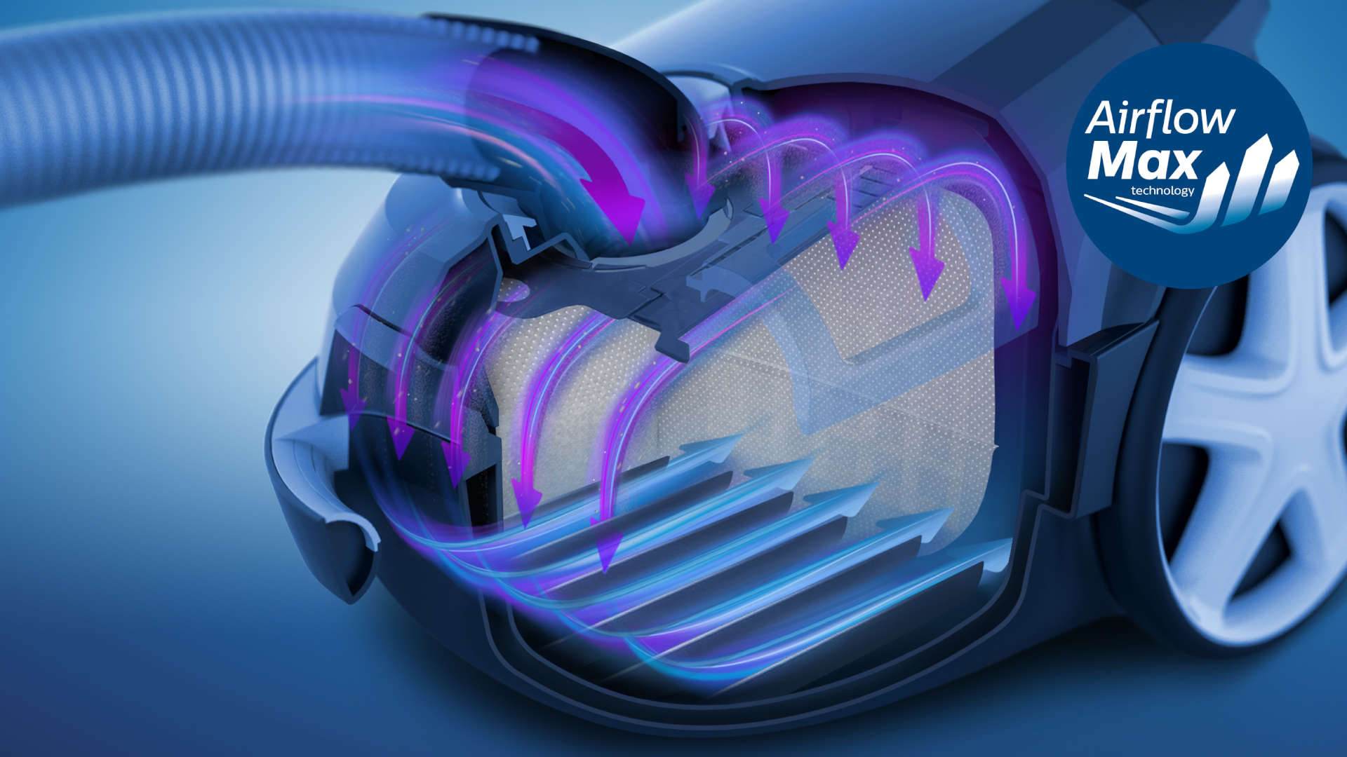 PHILIPS Performer Compact 3000 Series XD3110/09 Blauw kopen? | MediaMarkt