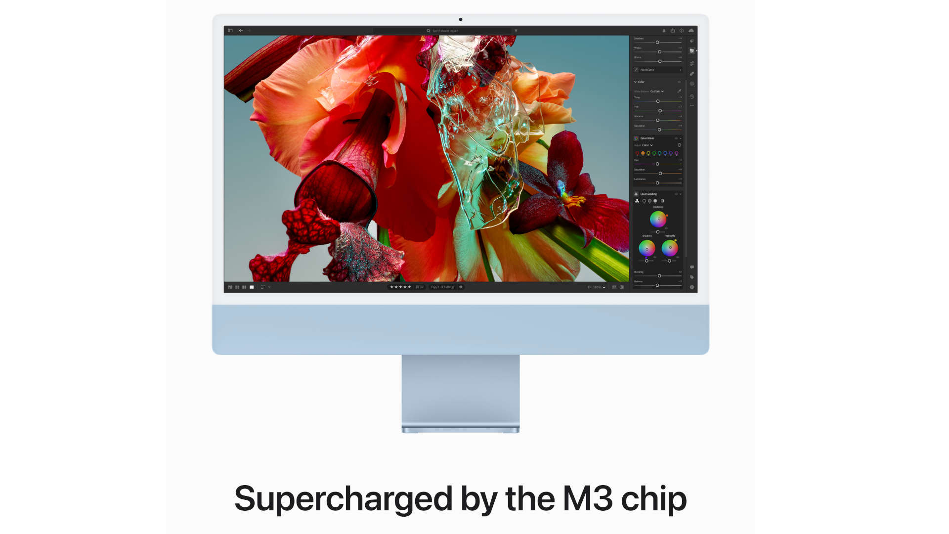 APPLE iMac 24-inch Blauw (M3) | 8-core CPU - 8-core GPU - 8GB - 256GB ...