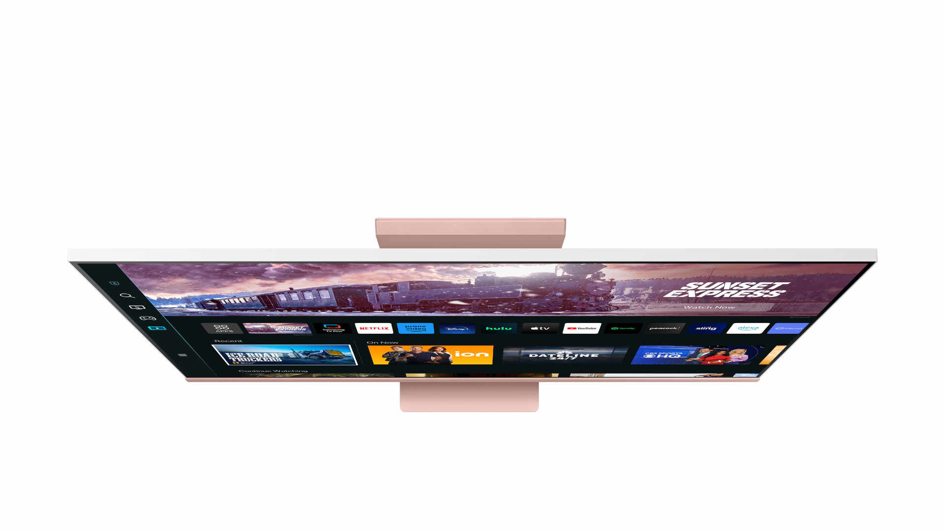 SAMSUNG Smart Monitor M8 LS32CM80PUUXEN Roze | 32 inch - 3840 x 2160 ...