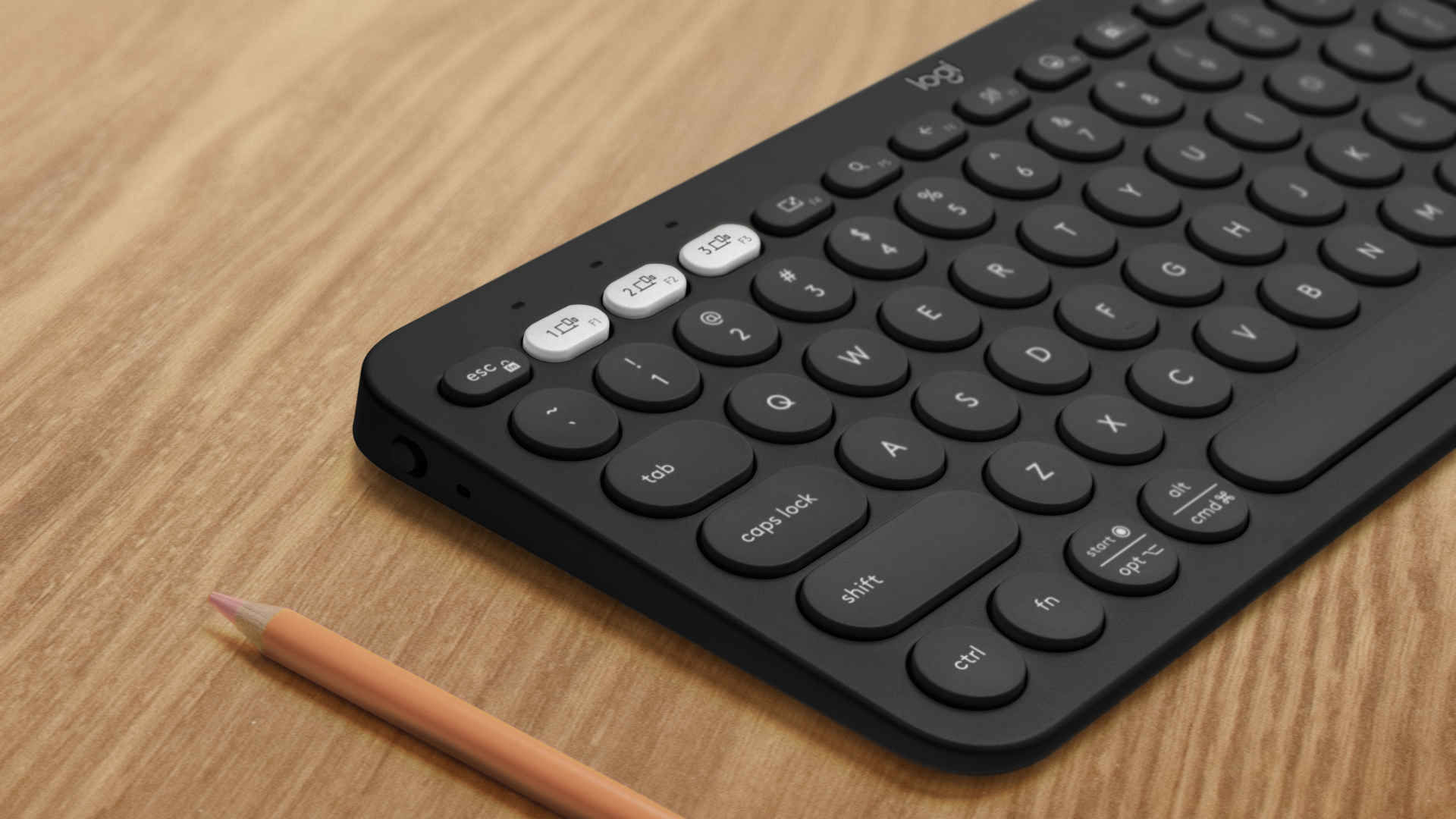 LOGITECH Pebble Keys 2 K380s Bluetooth-toetsenbord voor meerdere ...