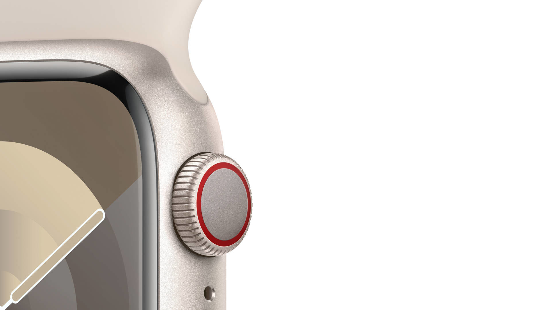 APPLE Watch Series 9 Cellular 41 mm Sterrenlicht Aluminium Case ...