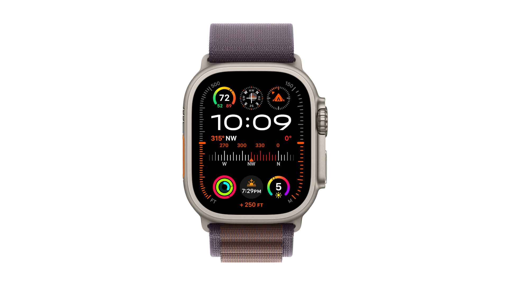 APPLE Watch Ultra 2 GPS + Cellular 49 mm Titanium Case/Indigo Alpine Loop | Medium kopen ...