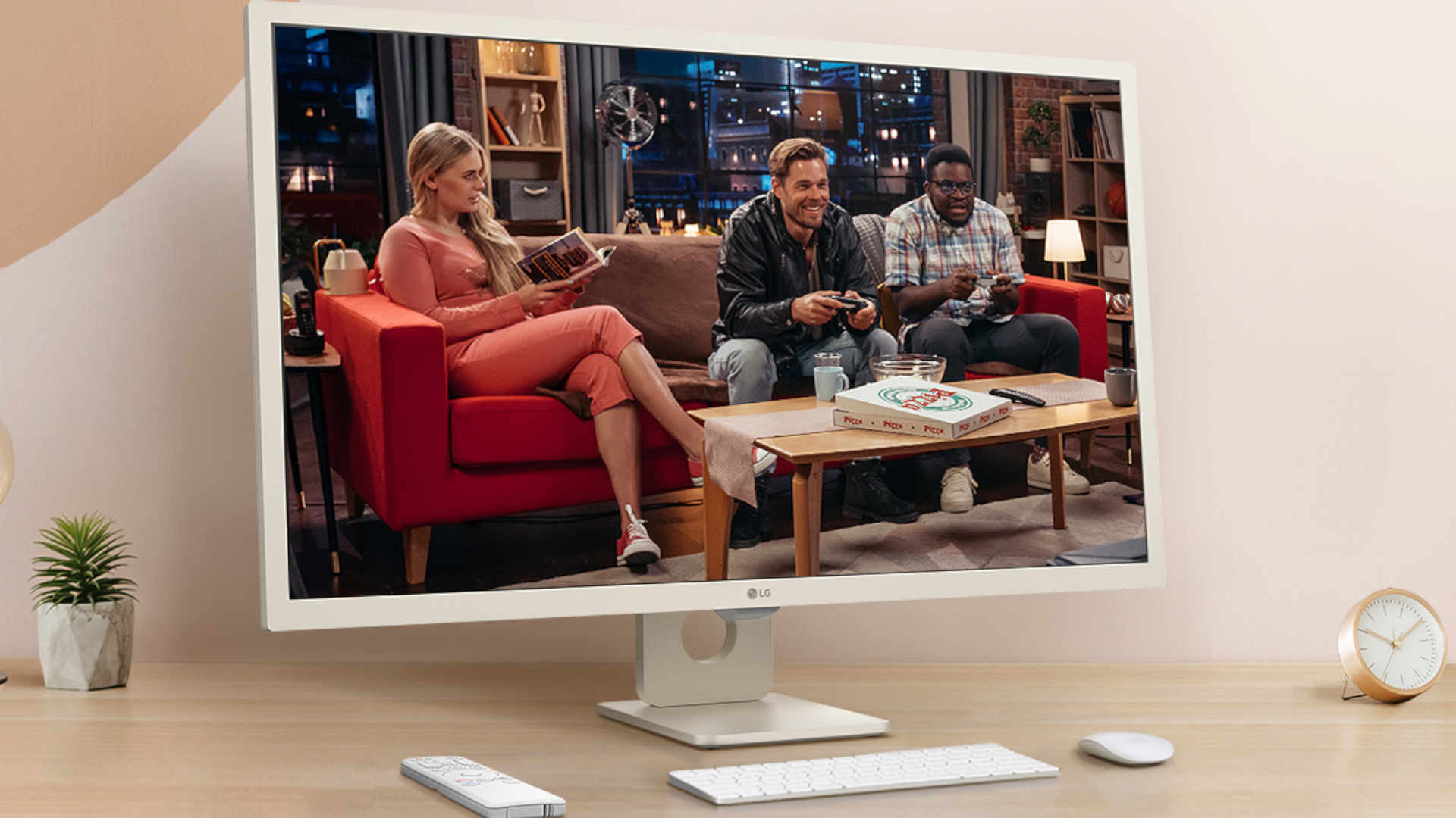 LG Smart Monitor 32SR50F-W | 31.5 inch - 1920 x 1080 (Full HD) - IPS ...