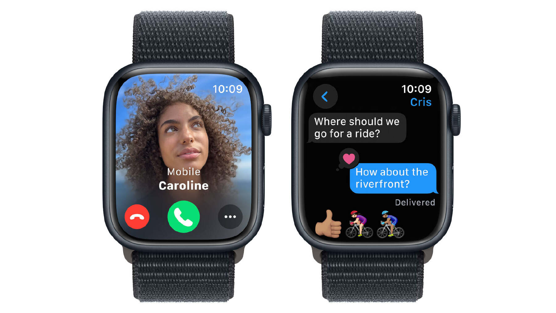 APPLE Watch Series 9 GPS 45 mm Middernacht Aluminium Case/Middernacht ...