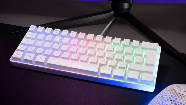 ISY IGK 3500 Gaming Tastatur, USB-A, Tenkeyless, QWERTZ, RGB, Weiß ...