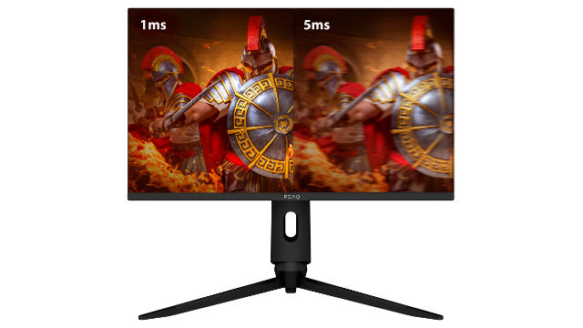 PEAQ Gaming Monitor PMO G241, 24 Zoll, FHD, 165Hz, 1ms, VA-Panel, 250cd ...