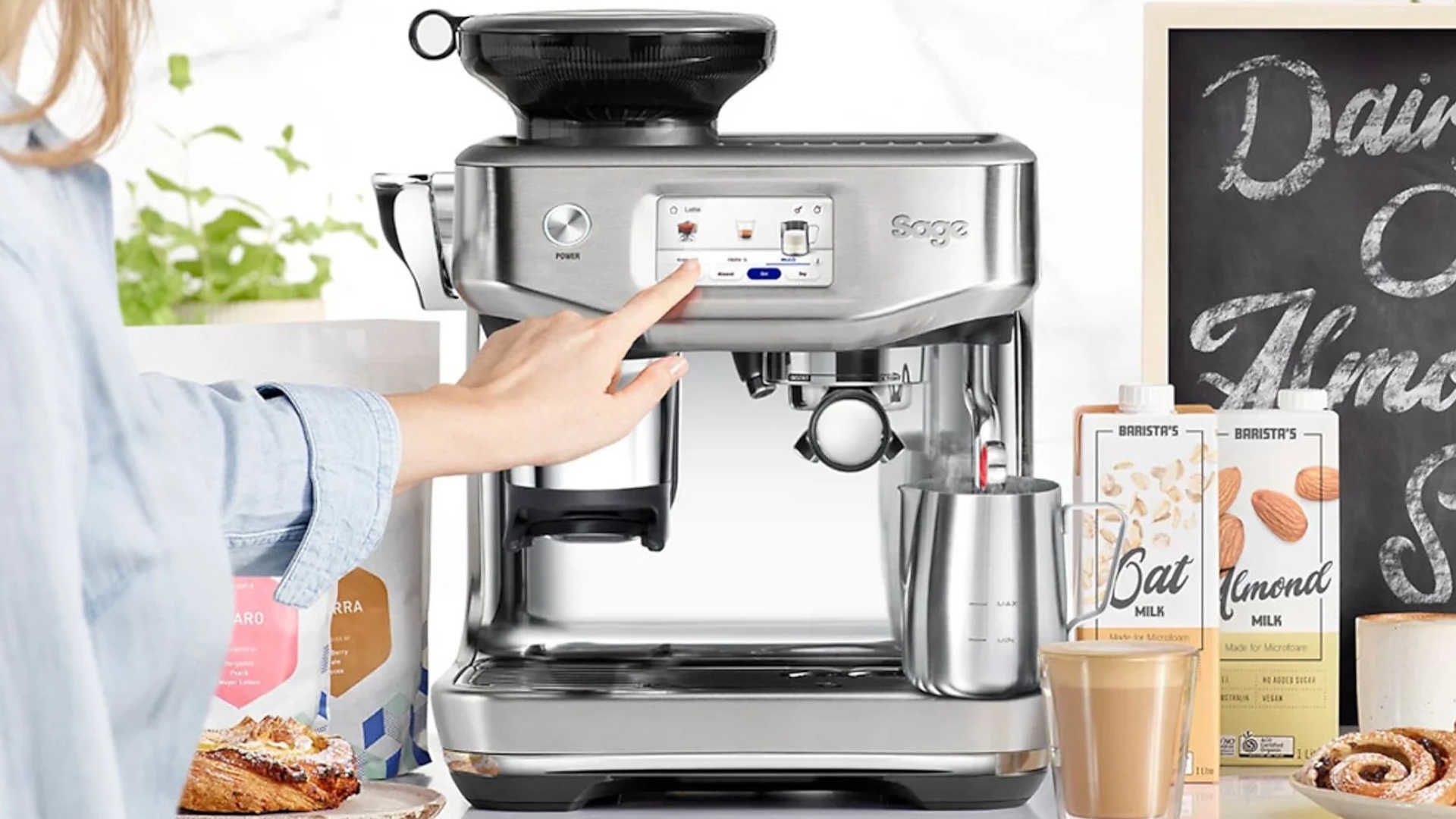 SAGE Espressomachine Touch Impress (SES881BST4FEU1)