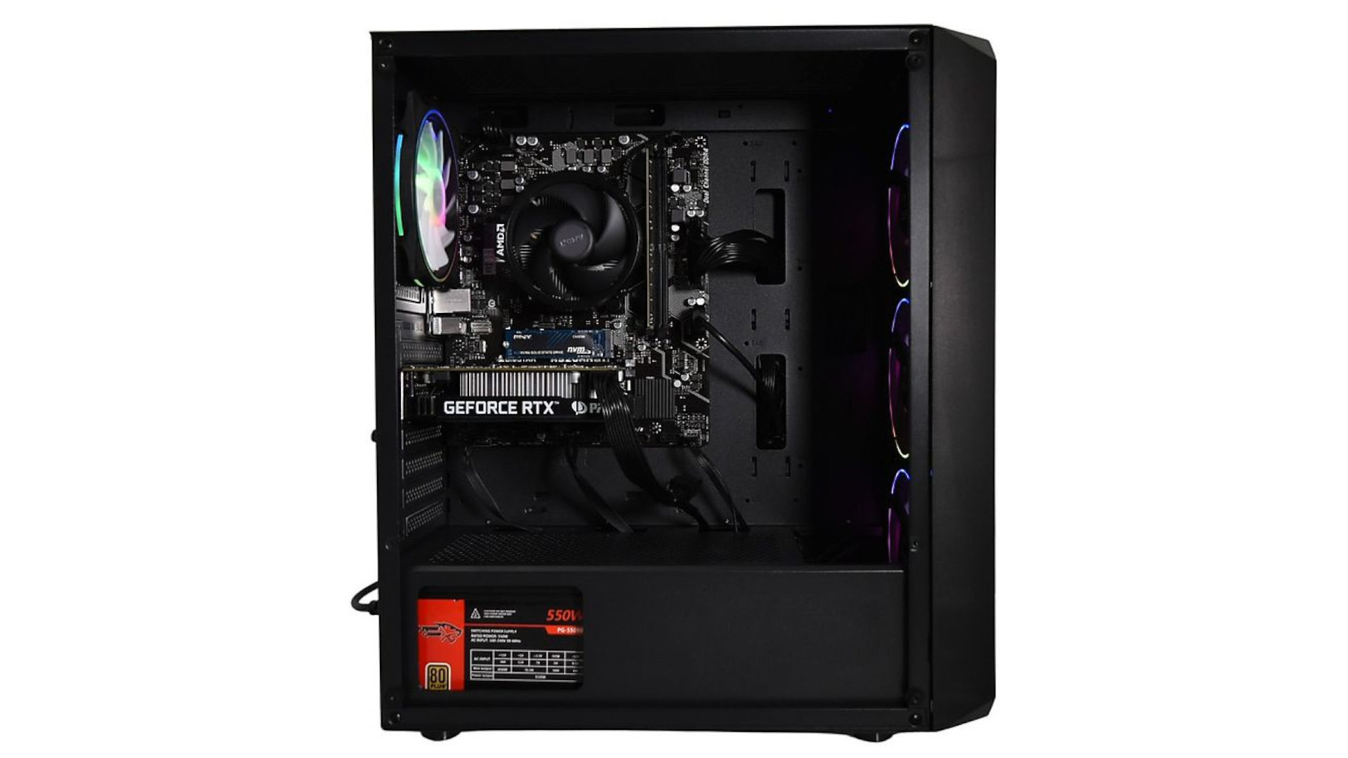 EXTREMEGAMER Gaming PC CLASSIC LEVEL 1 AMD Ryzen 5 5500 | GeForce RTX 3050
