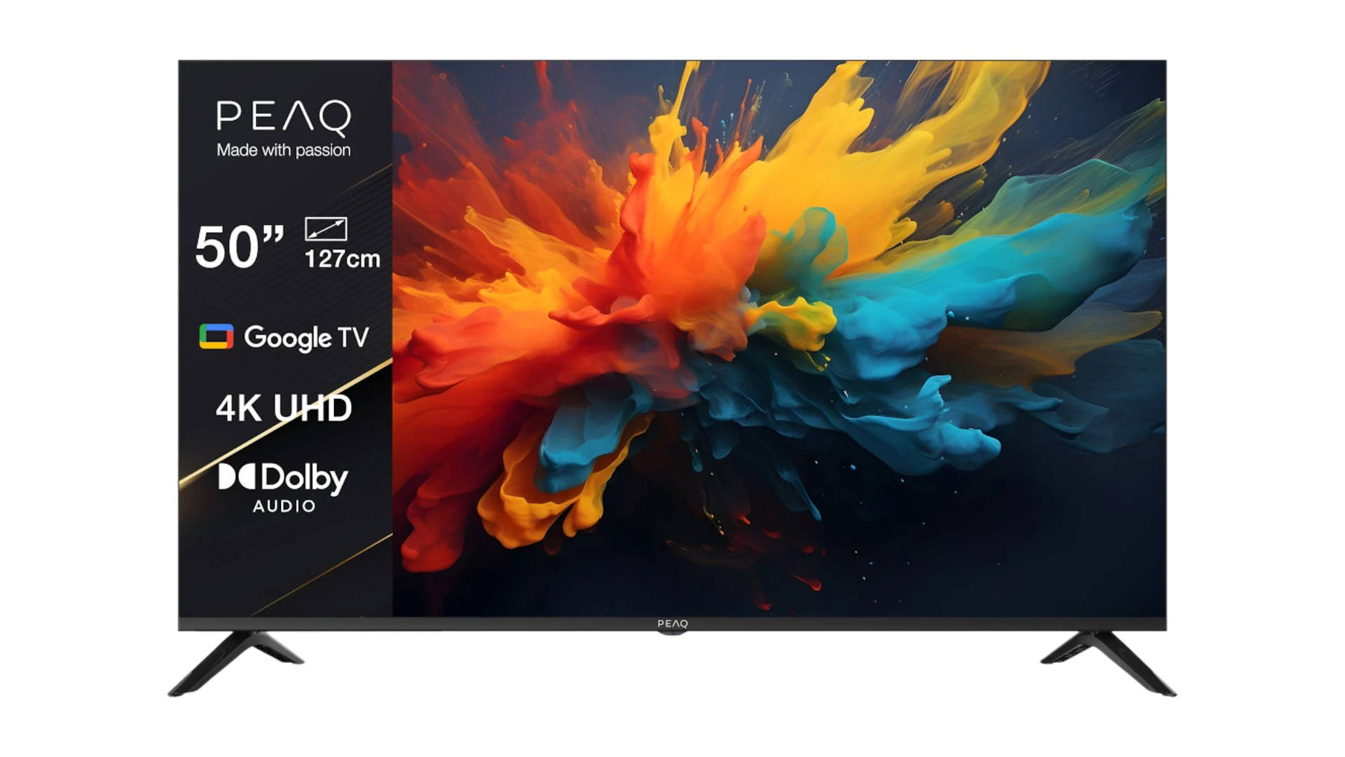 PEAQ PTV 50GQU-5024C 50" QLED Smart 4K