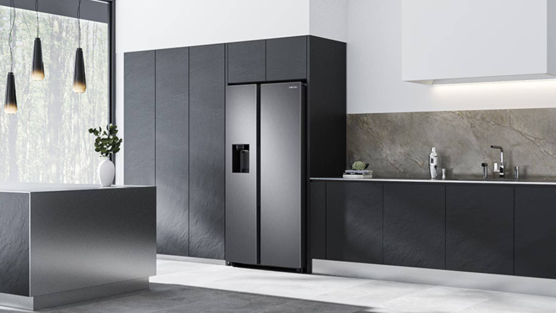 SAMSUNG Frigo Américain E (RS65DG54R3S9EF)