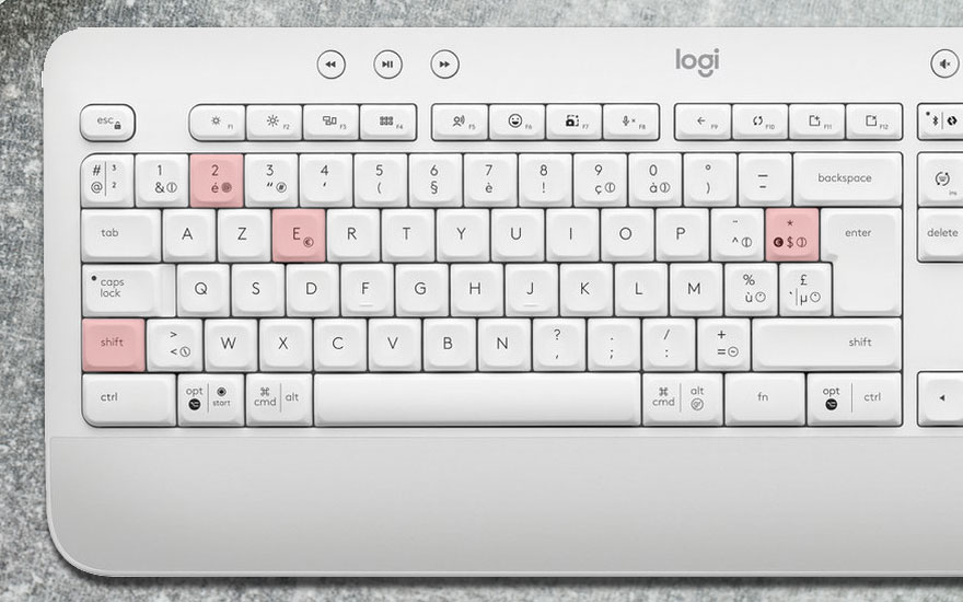 Comment utiliser les caractères du clavier sous Windows