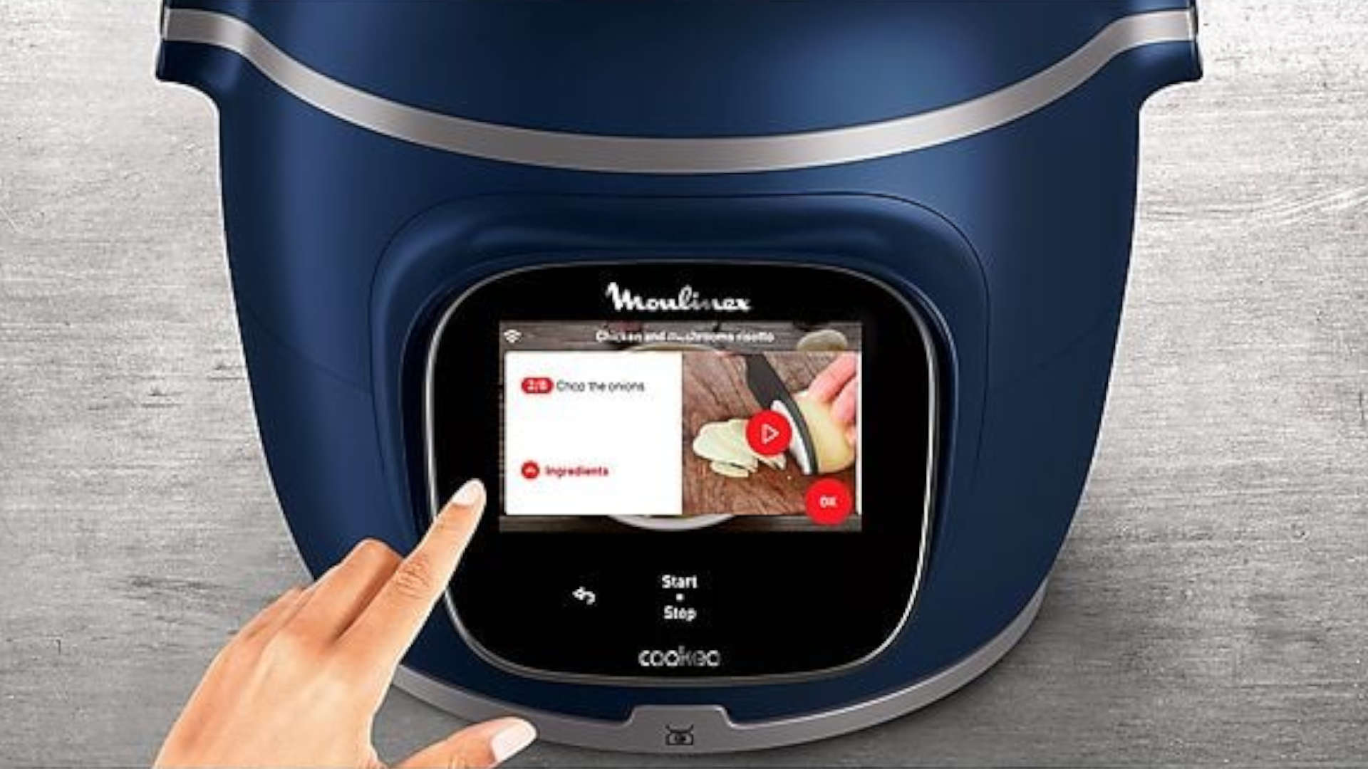 MOULINEX Multicooker Cookeo Pro Blue (CE943410)