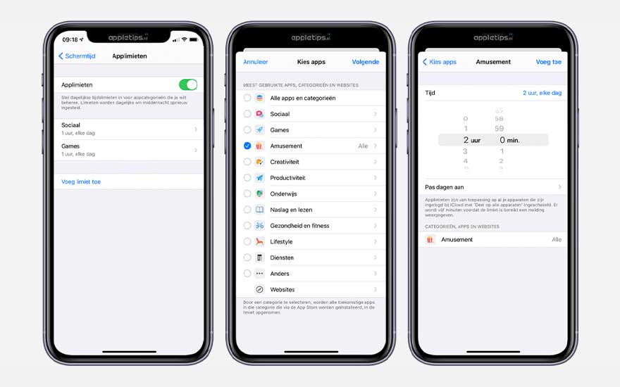 De schermtijd van je iPhone of iPad instellen | MediaMarkt
