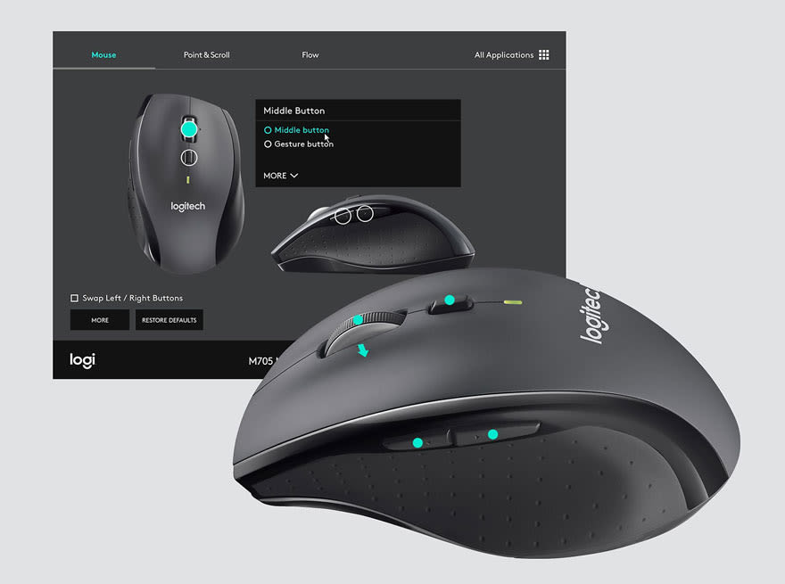 Qu’est-ce que le DPI d’une souris ? | MediaMarkt