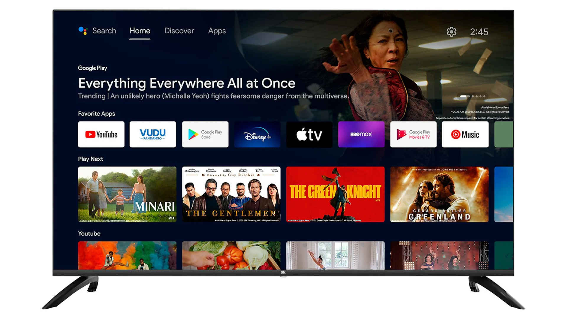 TV OK LCD FULL LED 50 202336