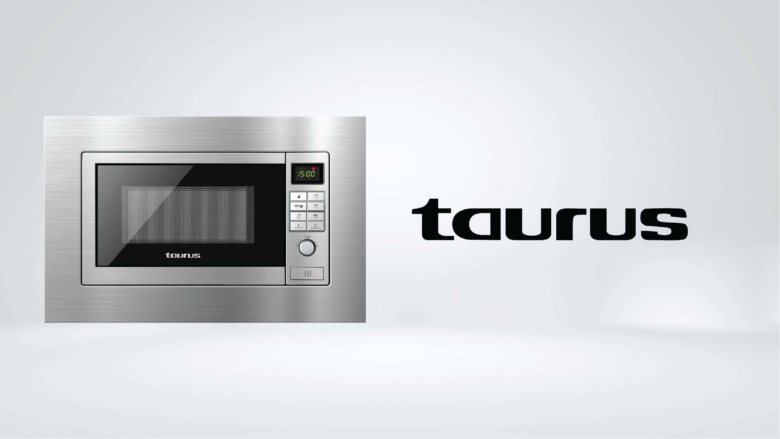 Microondas integrable | Taurus Elbrus, 700W, Potencia Grill 900W, 9 ...