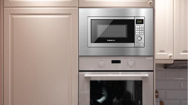 Microondas integrable | Taurus Elbrus, 700W, Potencia Grill 900W, 9 ...