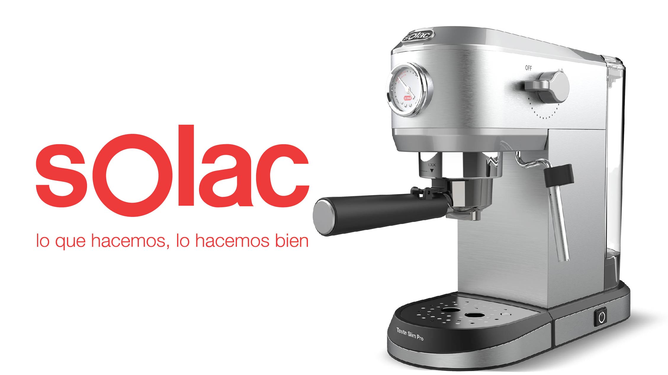 Cafetera express | Solac CE4520, Sistema Double Cream, Filtro para 1 ó ...