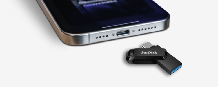 Almacenamiento SanDisk compatible con iPhone 15 | MediaMarkt